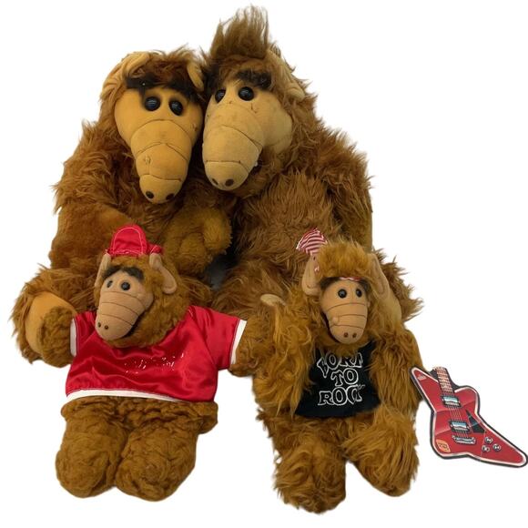 Alf | Toys | Vintage Mix Lot Vintage Alf Alien Plush Dolls Hand Puppets ...
